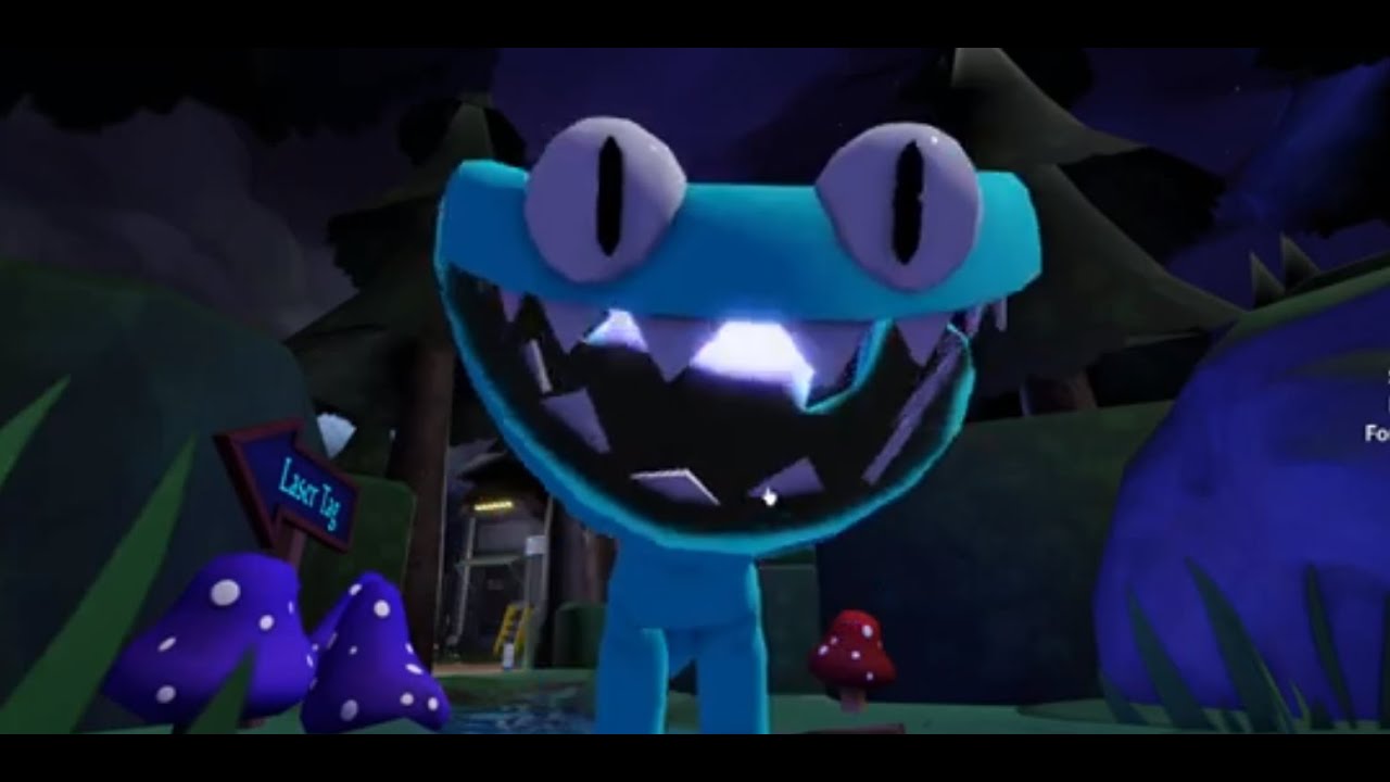 Cyan Jump scare Animation (Rainbow Friends Chapter 2) - YouTube