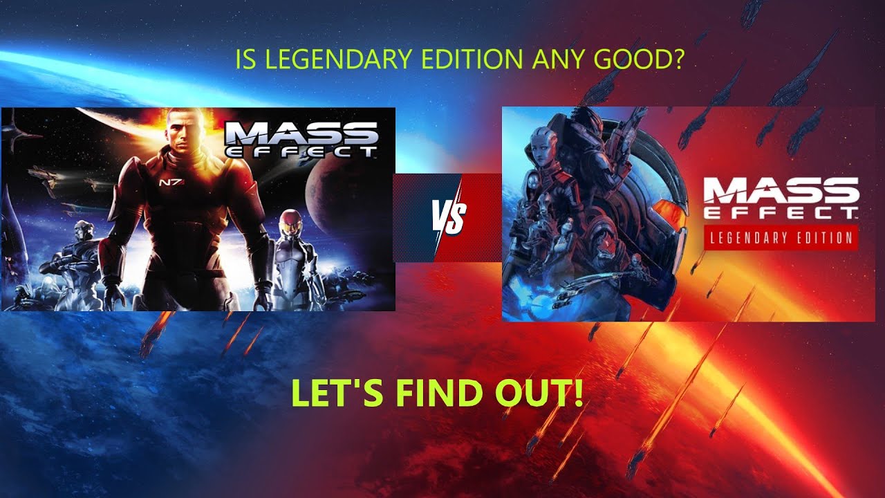 Mass Effect vs Mass Effect: Legendary Edition-/ Are the Legends true ...