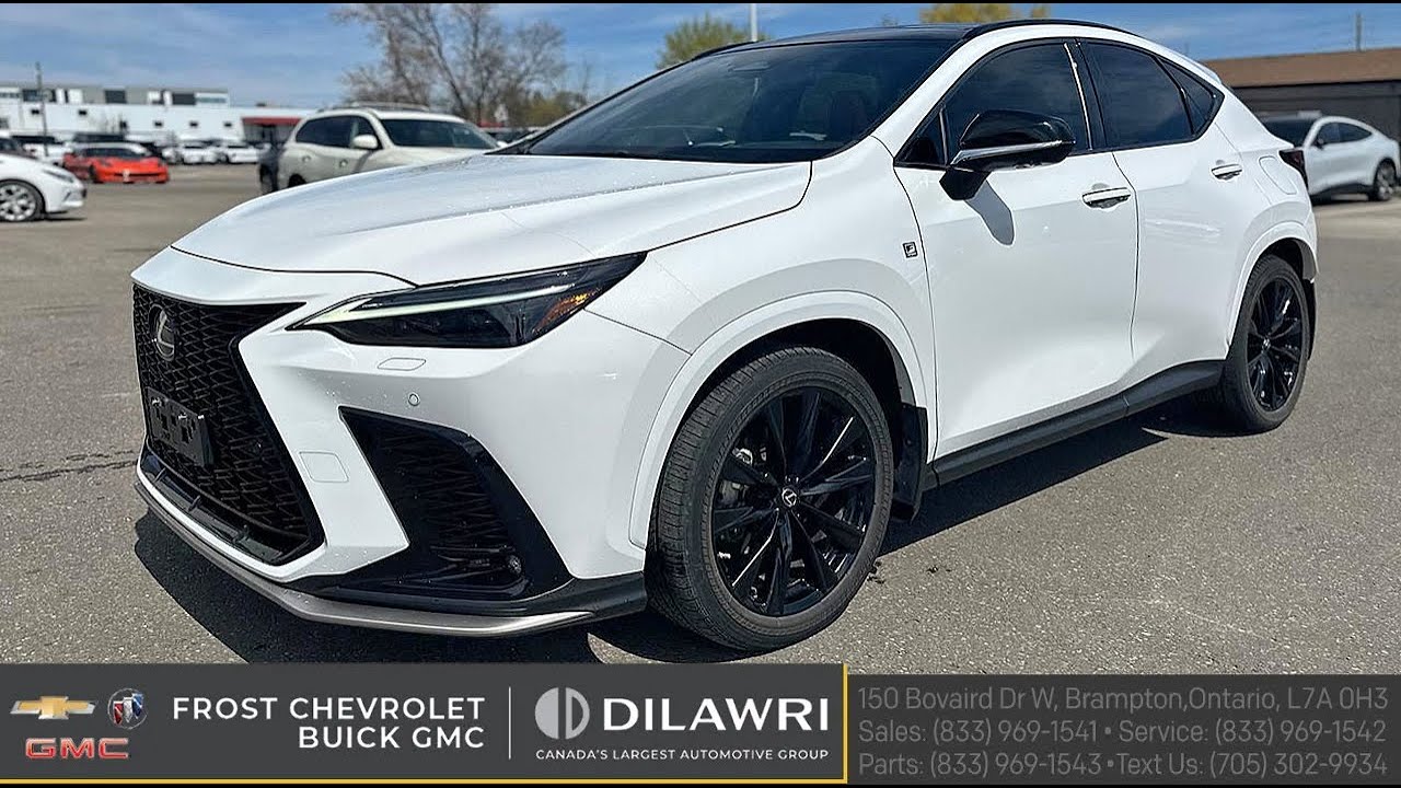 2023 Lexus NX 350 Clean CarFax Rare F-Sport 3 Red Interior now at FROST ...