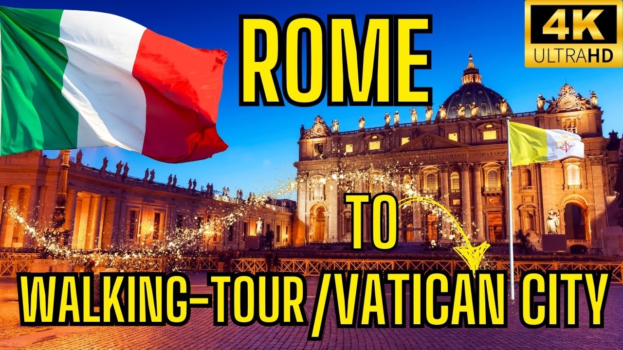 Rome, Italy Walking Tour - Heading to Vatican city ! #italy #travel ...