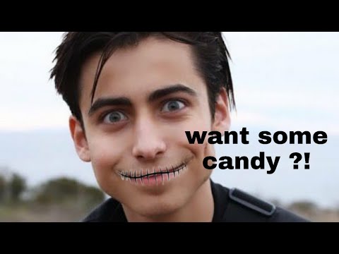 Aidan gallagher being weird for 2 minutes straight - YouTube