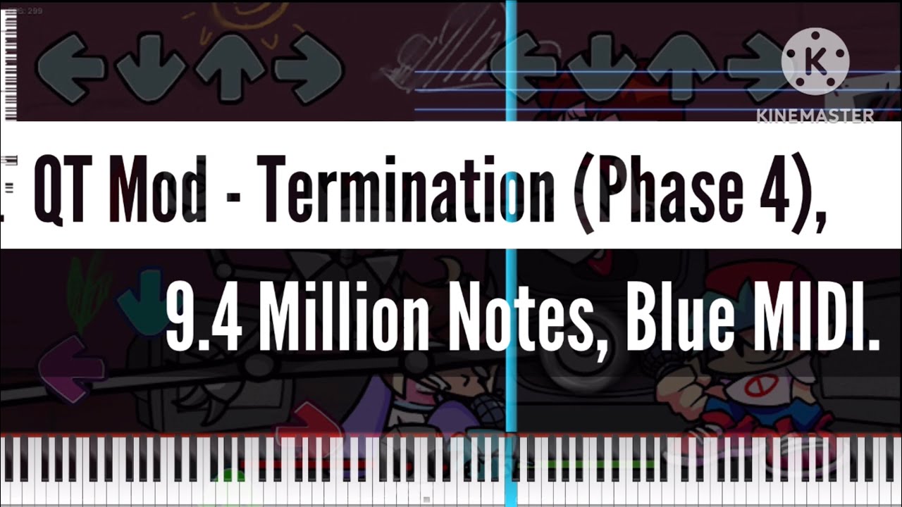 [Black Midi] FNF QT Mod - Termination (Phase 4), 9.4 Million Notes ...