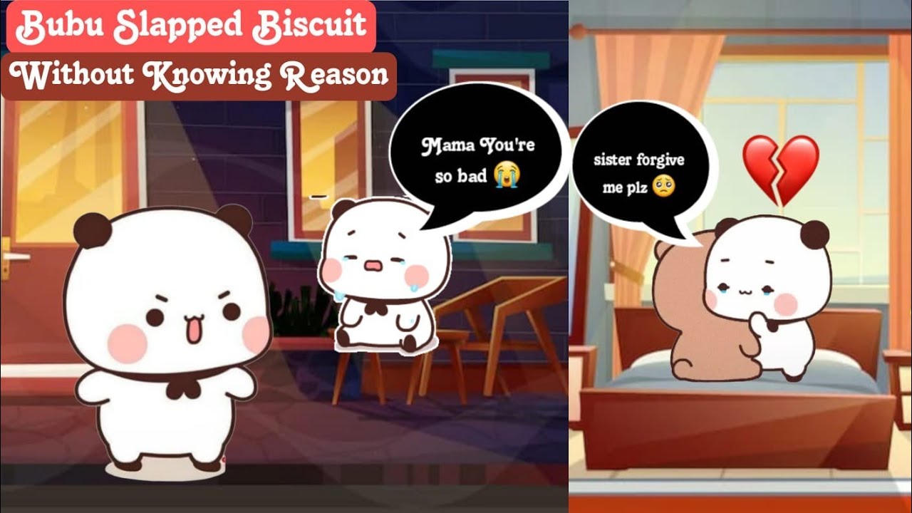 Bubu Slapped Biscuit Without Knowing Reason 😳🥺 | Sad & Happy Ending 😊 ...