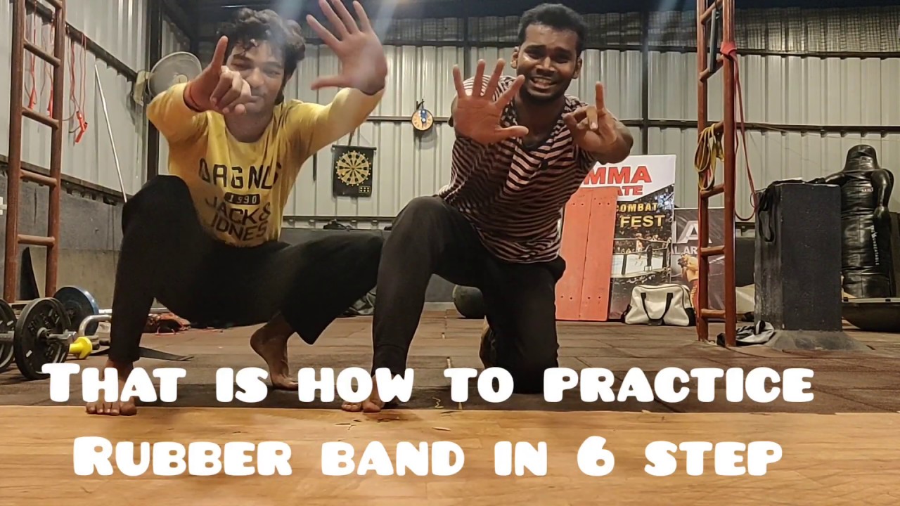How to do Rubber-Band (continuous Kick-up) in 6 step practice ...