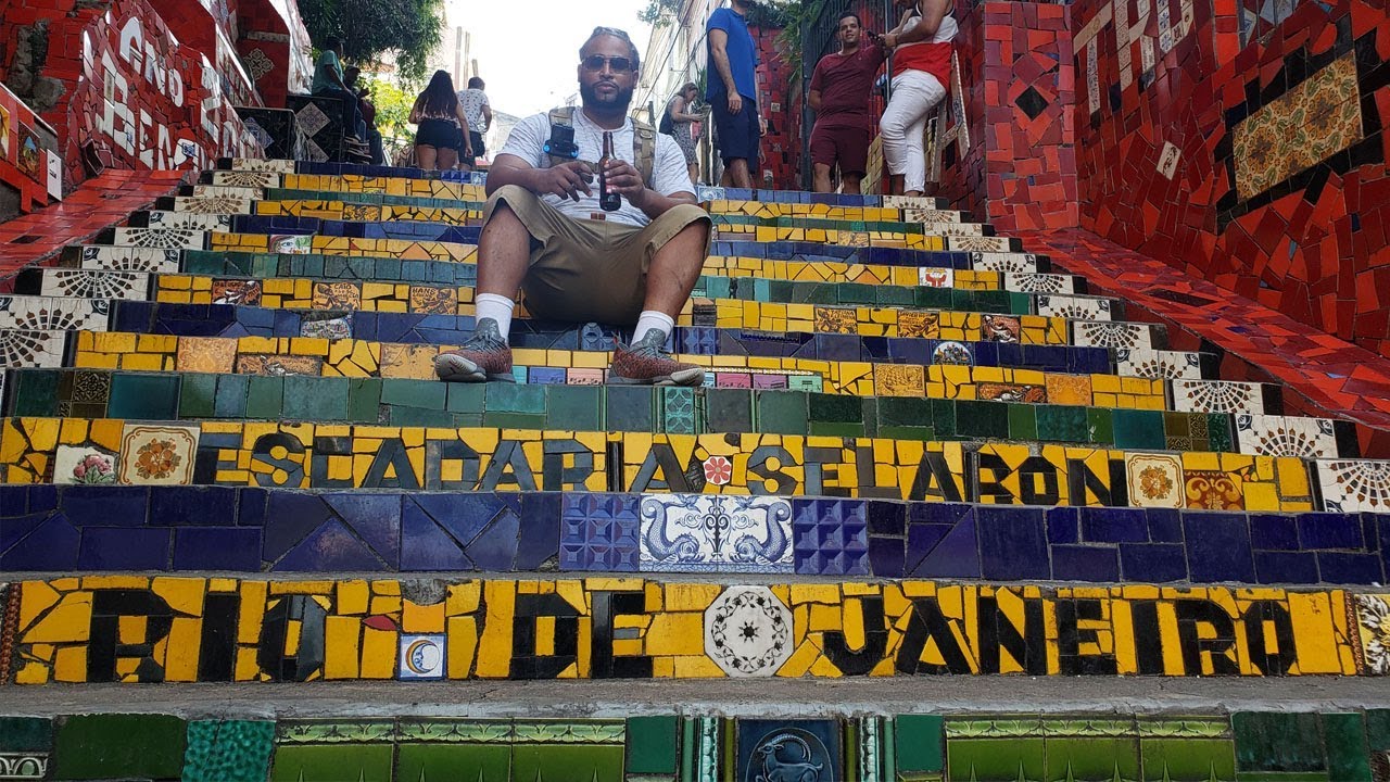 Lapa Stairs Rio De Janeiro Brazil | Snoop Dog and Pharrell did a music ...