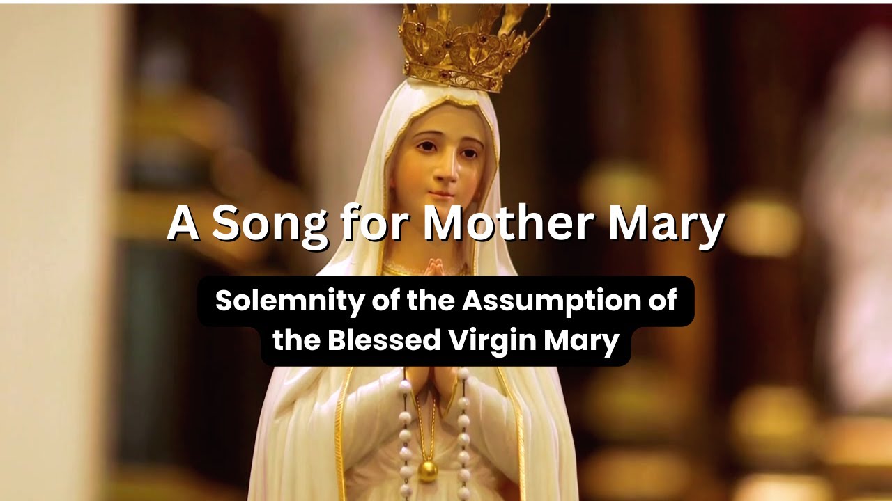 A Song for Mother Mary - "On your right stands the Queen in garments of ...