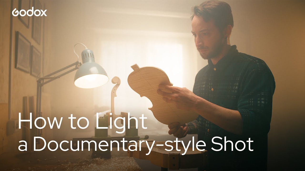 Godox F200Bi | How to Light a Documentary style Shot - YouTube