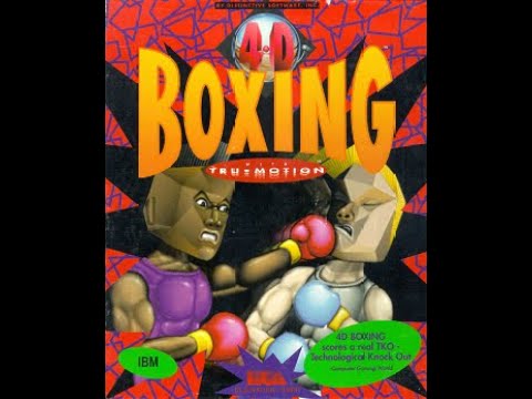 4D Sports Boxing (MS-DOS 1991) - Juegos Clásicos - Ranking 13 - YouTube