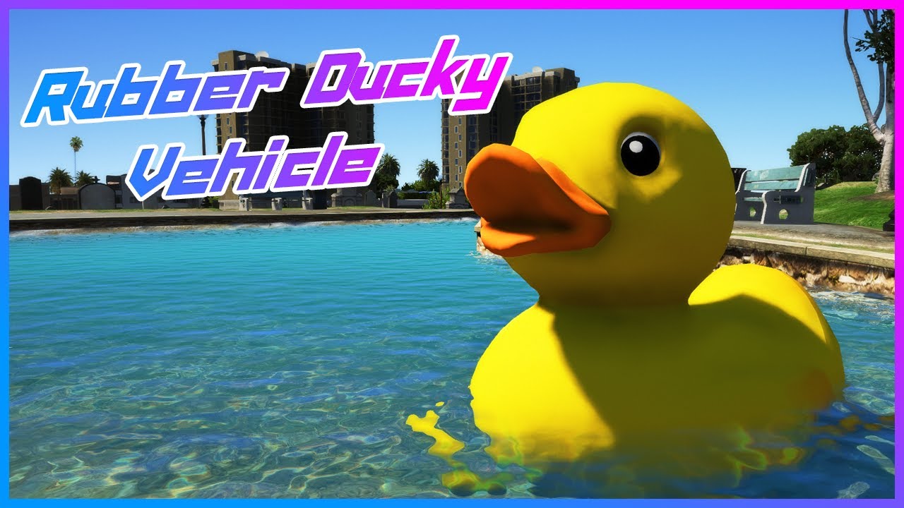 GTA V Mod Install: Rubber Duck Boat - YouTube