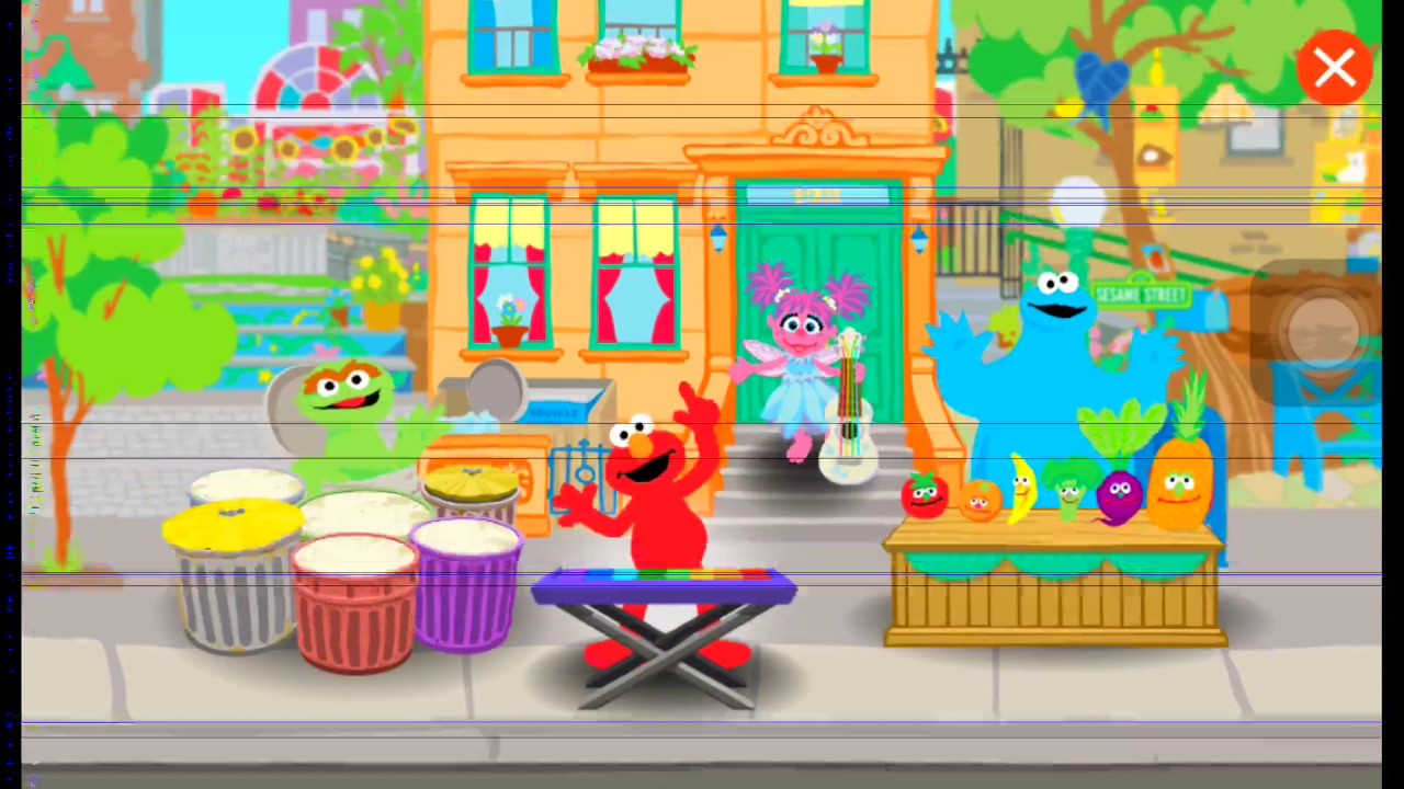 ELMO PBS KIDS SHOW Educational Video Game Play - YouTube