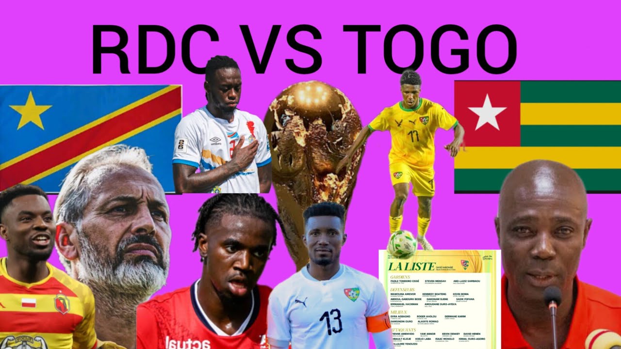 UNE BONNE ET UNE MAUVAISE NOUVELLE POUR LA RDC 🇨🇩 AVANT LE MATCH RDC VS ...
