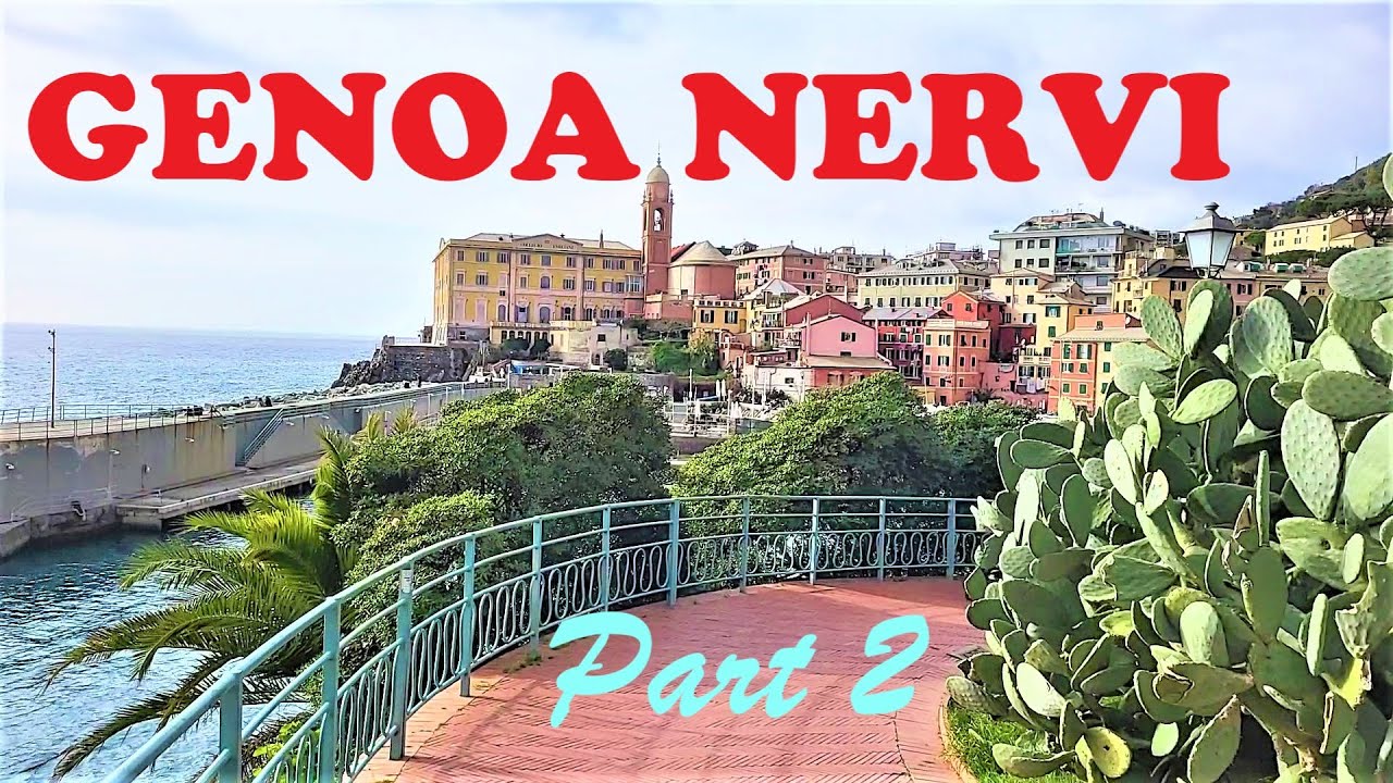 Genoa Nervi, Liguria, Italy (2) | A Walk from Anita Garibaldi Promenade ...