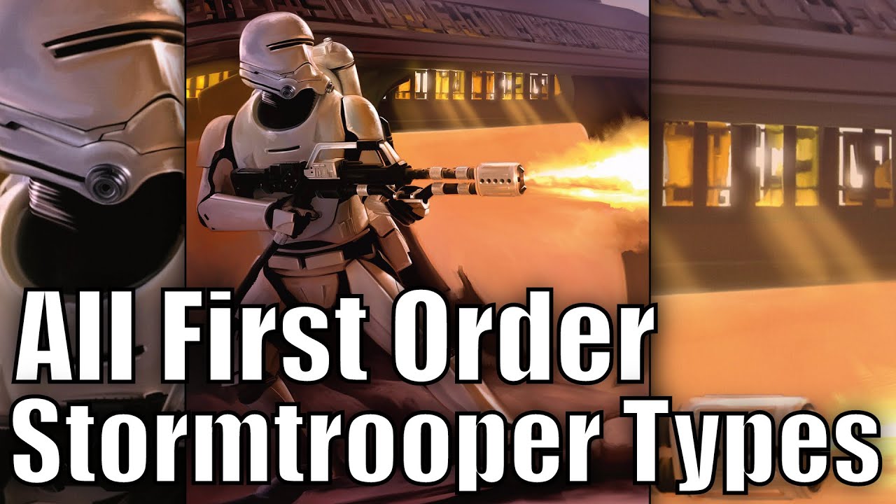 All First Order Stormtrooper Types and Variants - YouTube
