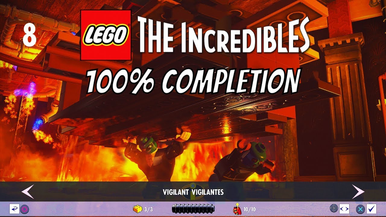 LEGO The Incredibles 100 Completion Chapter 8: Vigilant Vigilantes ...