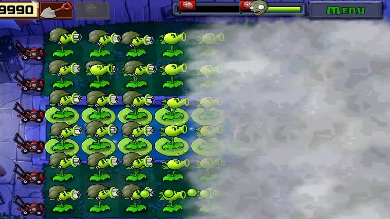 Plants Vs Zombies || Game Play Mod Menu #40 - YouTube
