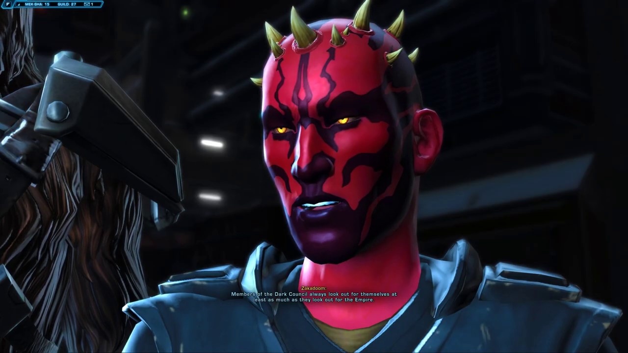 SWTOR Complete Story - Dark side - Onslaught (Mek-Sha & Objective ...