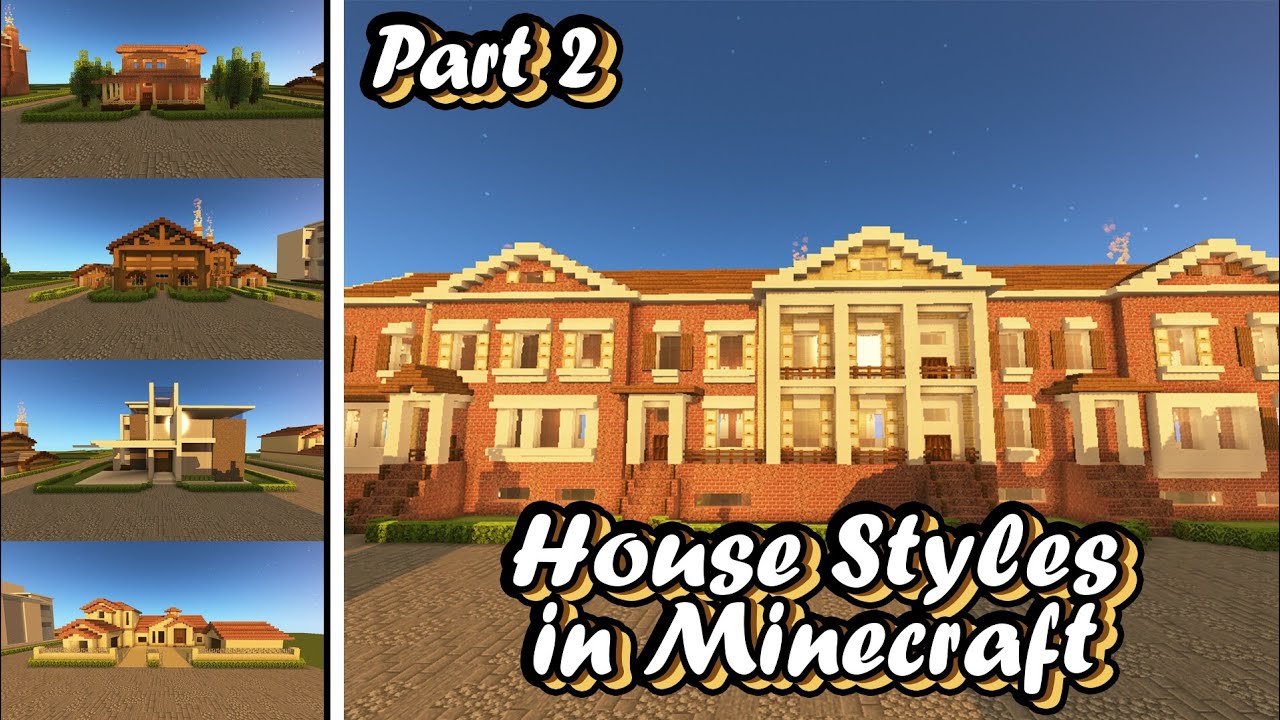 House Styles in Minecraft | Part 2 | Timelapse - YouTube