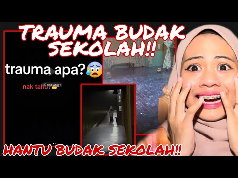 VIRAL TRAUMA BUDAK SEKOLAH NAMPAK HANTU‼️ KAT SEKOLAH!!