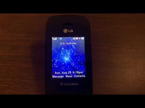LG UN150 Startup and Shutdown - YouTube