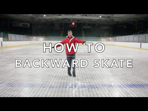 HOW TO DO BACKWARD SKATING | FIGURE SKATING ️ ️ - YouTube