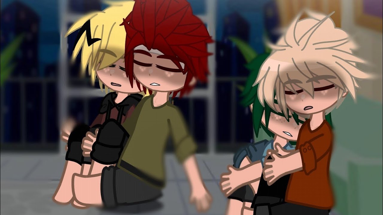 Sleepover with cuddles💖 [] MHA [] skit [] BKDK🧡💚 [] KRKM ️💛 [] OG ...