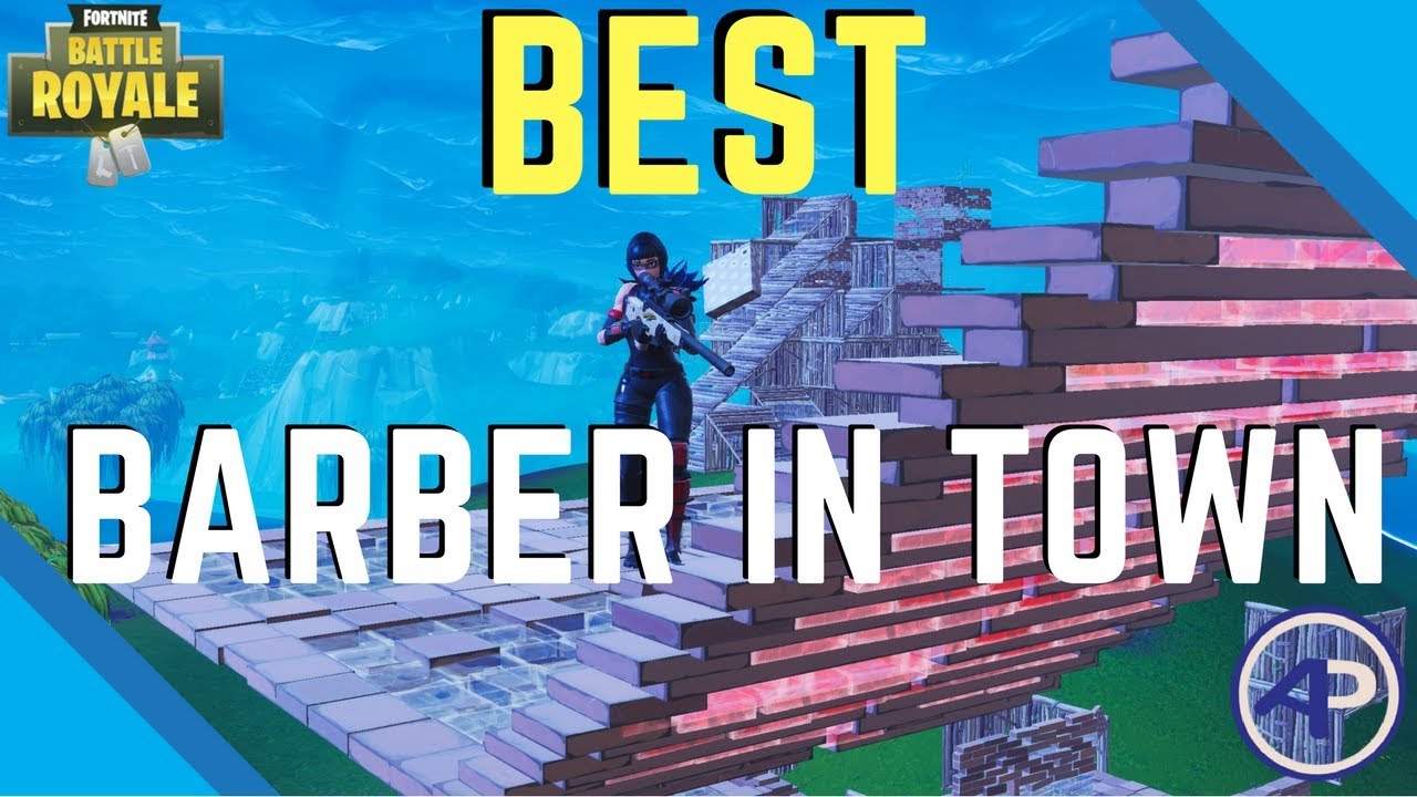 Best Barber in Town - Fortnite Battle Royale Gameplay - YouTube