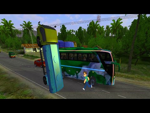 Bus and Tanker Collision | Dangerous bus Gameplay | bus simulator ...