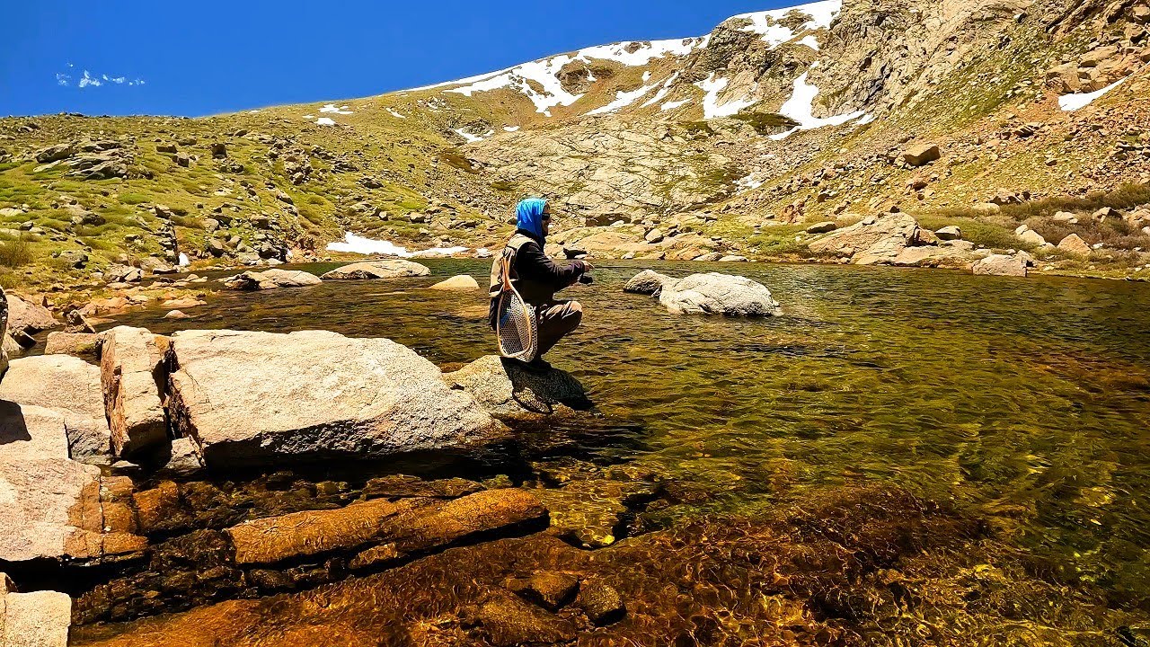 Fishing for Trout in a Remote Mountain Lake with @TheWaterSwatters ...