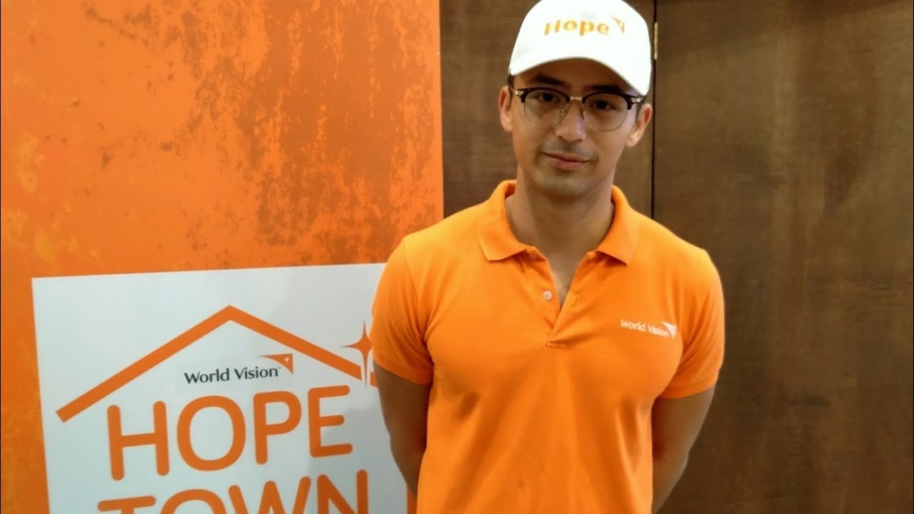 Enzo Pineda supports World Vision's Hope Town campaign - YouTube