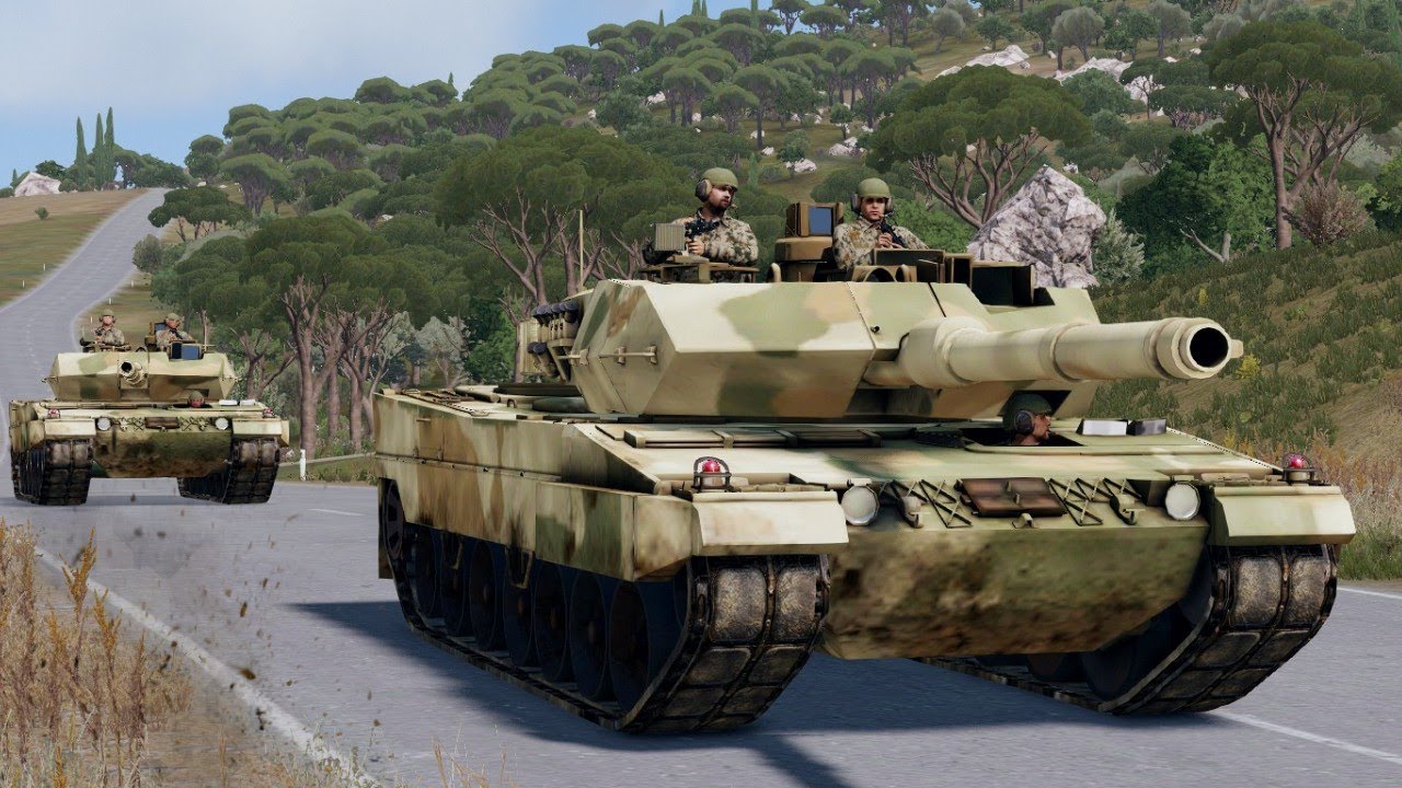 Launches Ukrainian Leopard 2a6 Tanks To Destroy Russian Troops Near ...