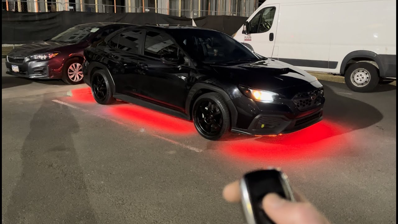 2022 WRX Approach / Departure lights circuit | WLED UnderGlow - YouTube