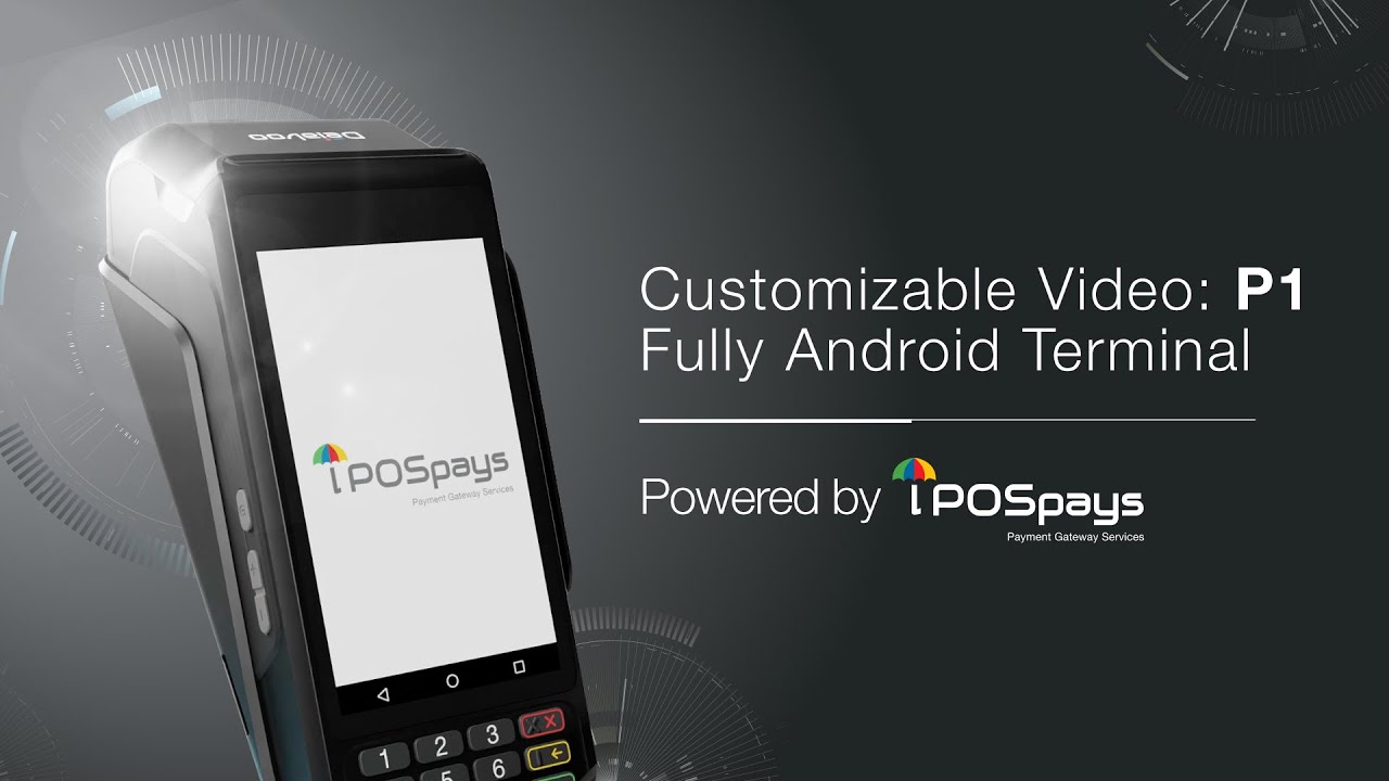 Customizable Video: P1 Fully Android Terminal - YouTube
