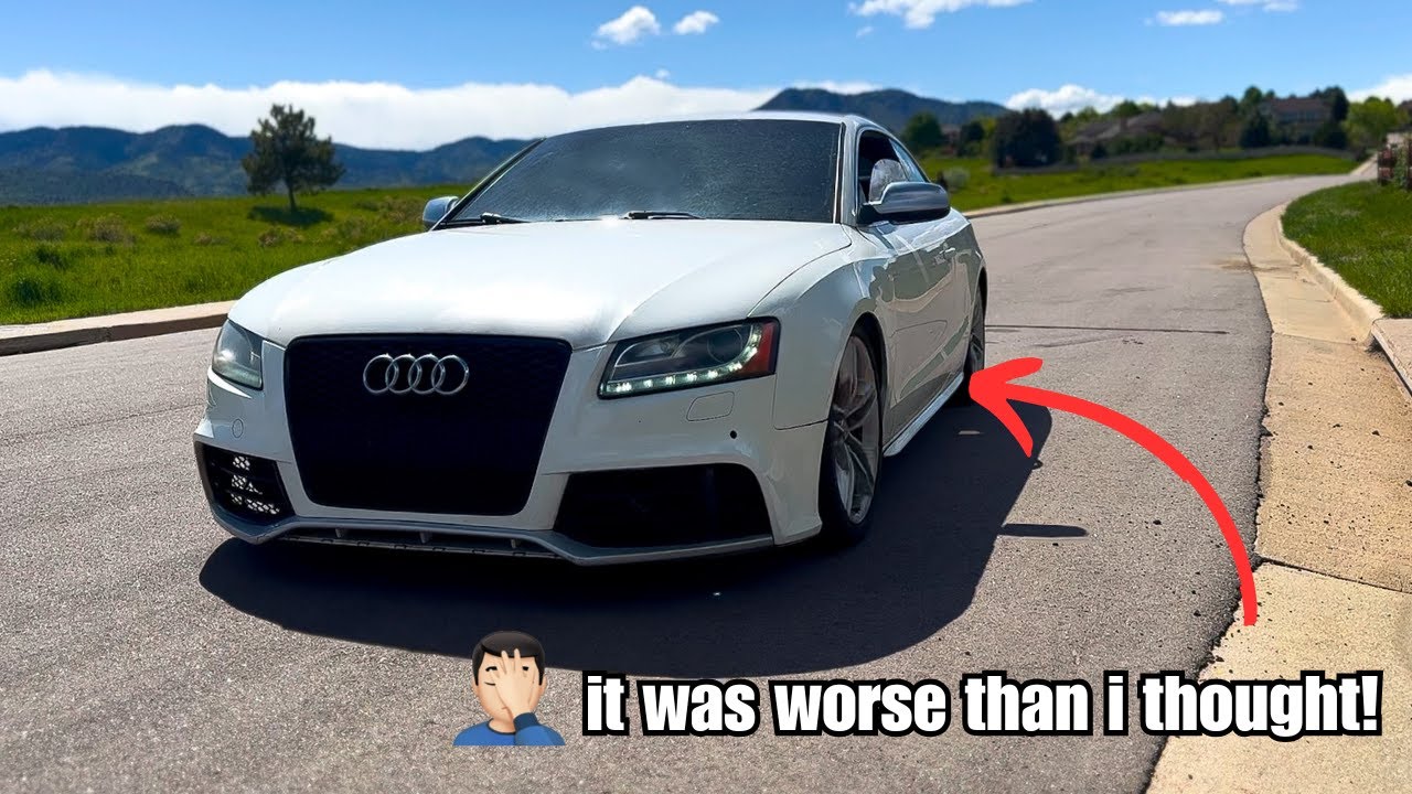 I Bought a Broken Audi S5 V8… and It’s Worse Than I Thought - YouTube