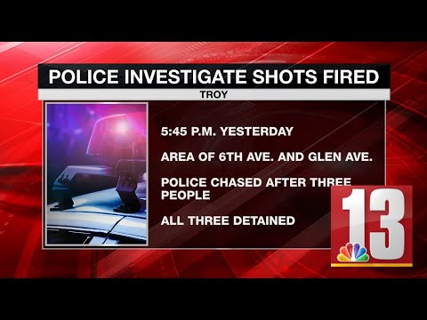Troy Police investigate two shots fired reports - YouTube