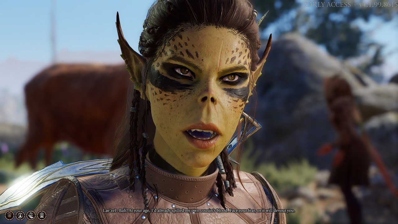 Baldur's Gate 3 - EA - Patch 4 - Lae'zel is Mean to Children - YouTube