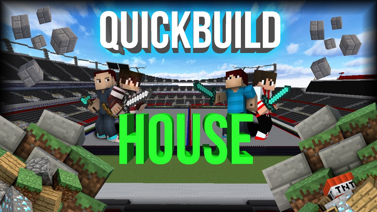 Minecraft Quick Build Challenge-House (Season Premier!) - YouTube