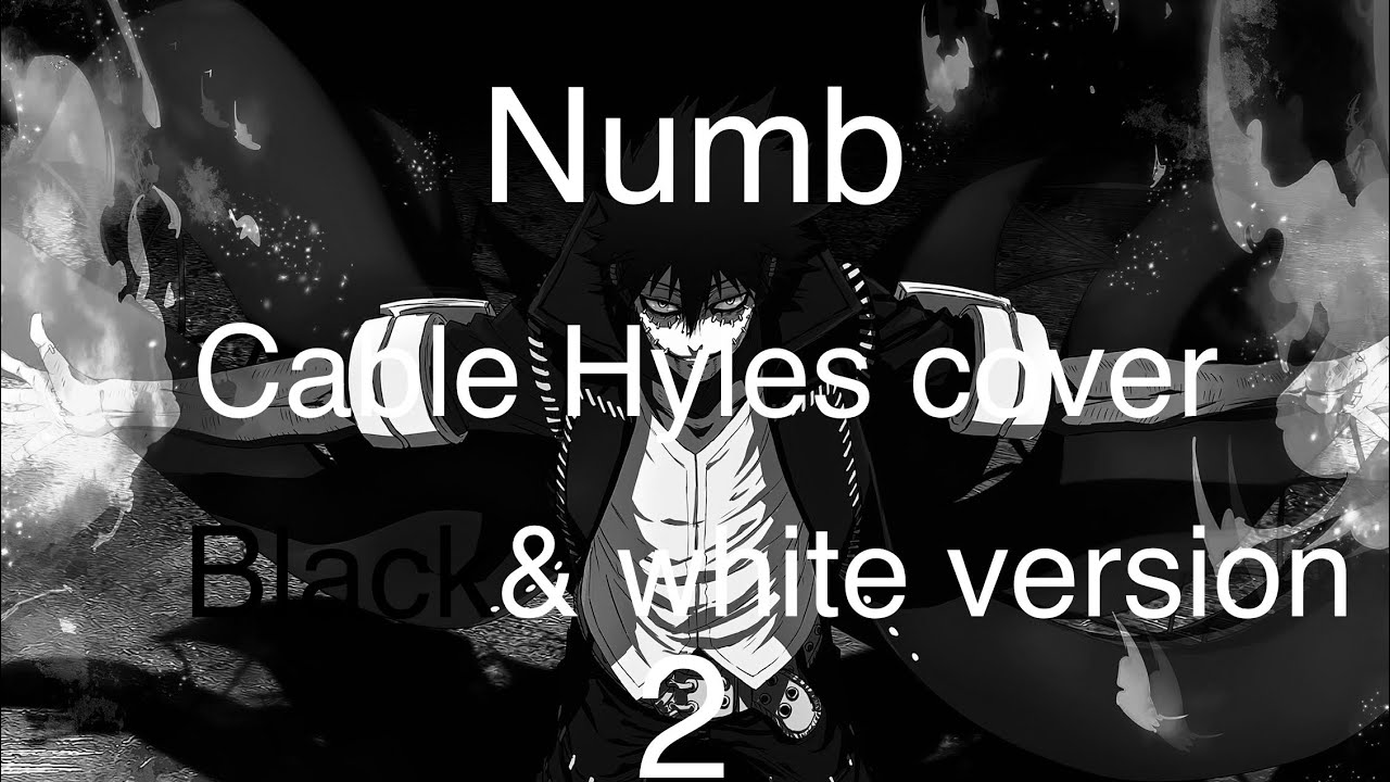 MHA - dabi (AMV) numb black&white version 2 (linkin park, cable Hyles ...