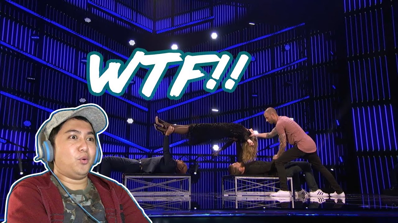 AGT The Champions - Darcy Oake's Defying Gravity Performance REACTION ...