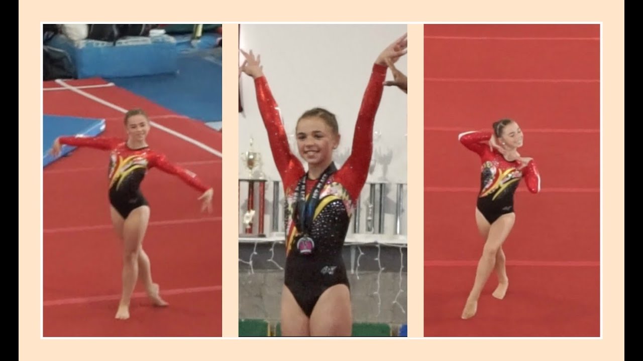 Katie Qualifies For Level 9 Gymnastics | Flippin' Katie - YouTube
