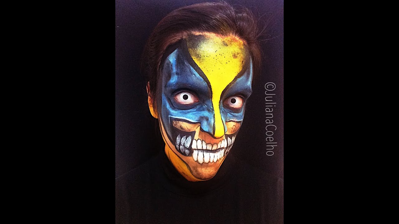 Wolverine Makeup - YouTube