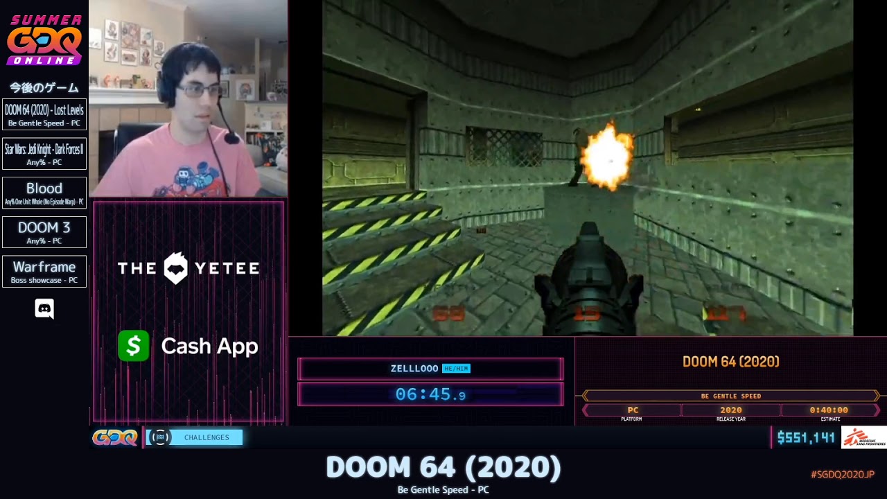 DOOM 64 (2020) | SGDQ2020 - YouTube