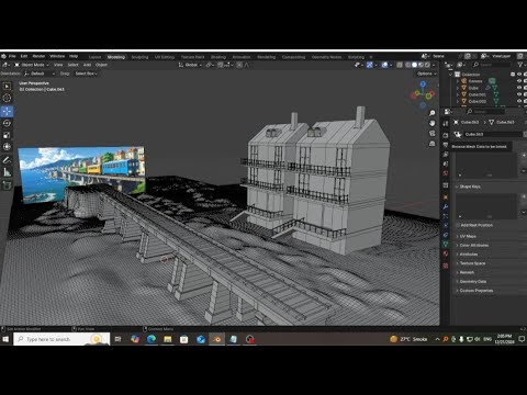 From Zero to Hero | How To Model 3D Environment in Blender - YouTube