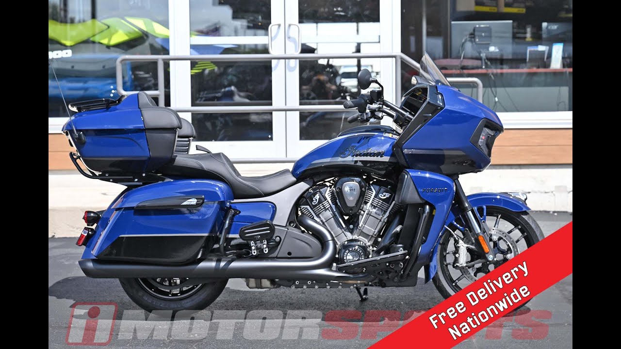 2024 Indian Motorcycle® Pursuit® Dark Horse® Springfield Blue PI24097 ...