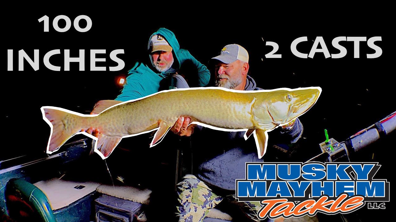 100 INCHES | Musky Mayhem - YouTube