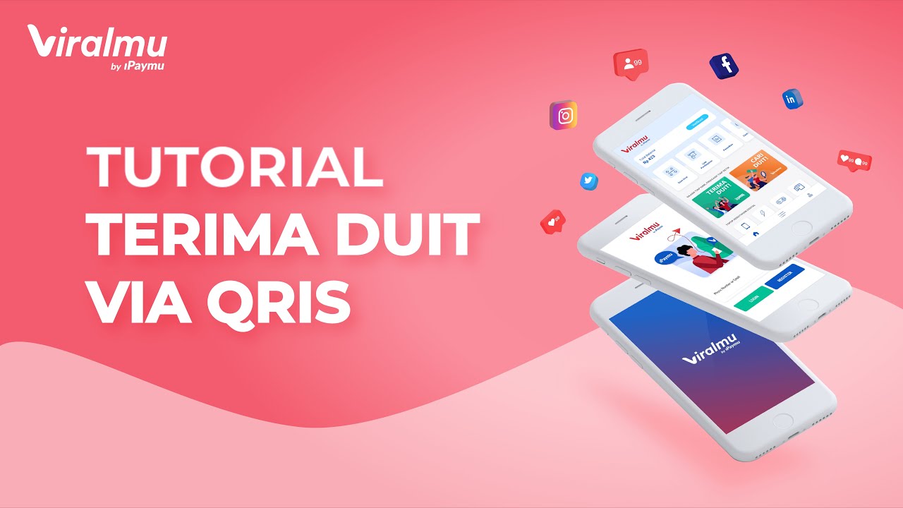 Tutorial Terima Duit Via Qris Melalui Aplikasi Viralmu by iPaymu - YouTube