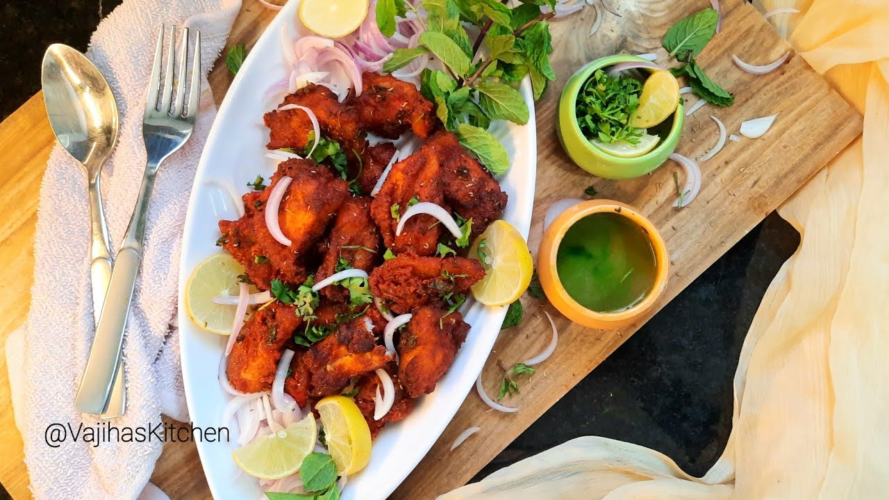 AJWAINI FISH FRY-AJWANI FISH-HYDERABADI DAWATON KA FAMOUS STARTER ...