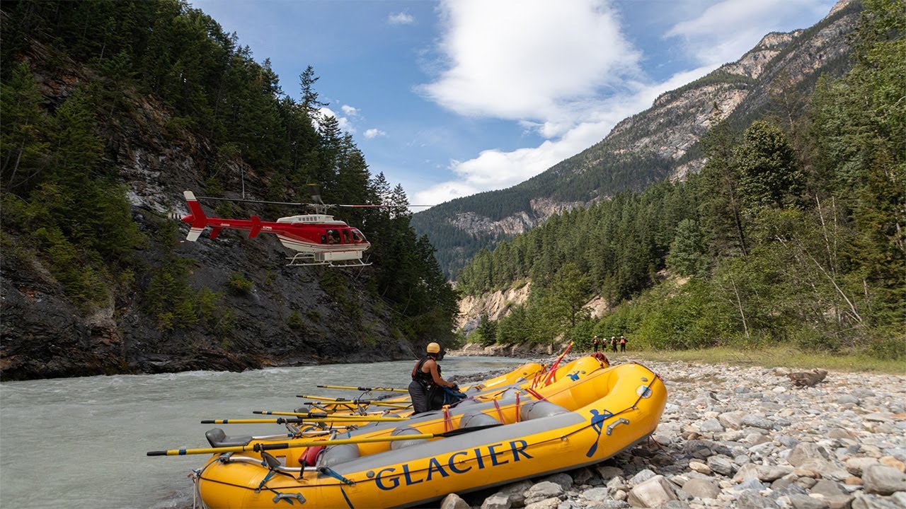 Heli Rafting on the Kicking Horse River - White Water Rafting Tours in ...