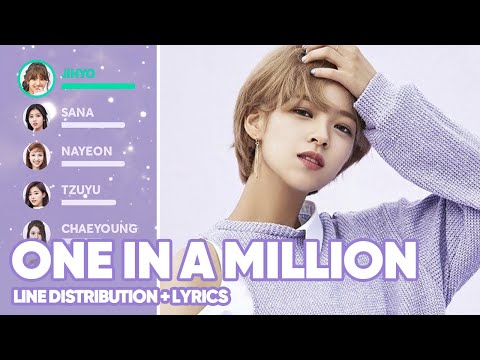TWICE - One In A Million (Line Distribution + Lyrics Color Coded) PATREON REQUESTED