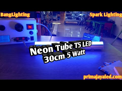 Neon Tube T5 LED 30cm 5 Watt - YouTube
