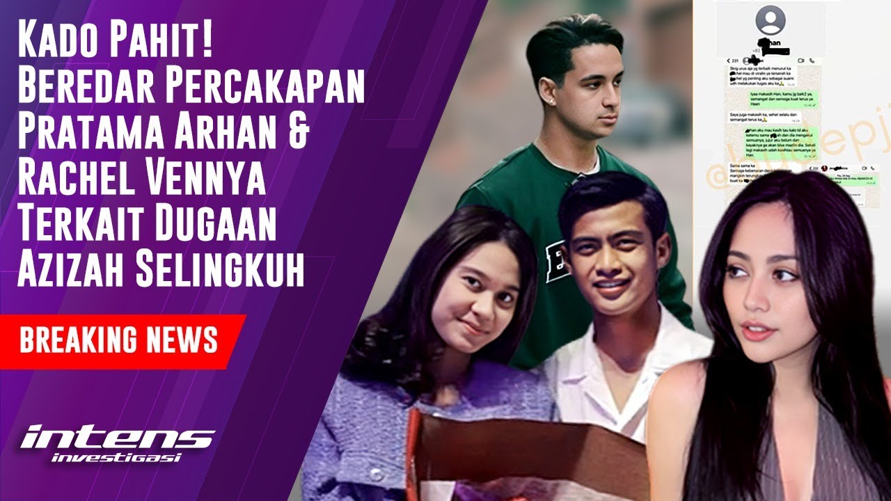 Beredar Percakapan Pratama Arhan & Rachel Vennya Terkait Dugaan Azizah ...